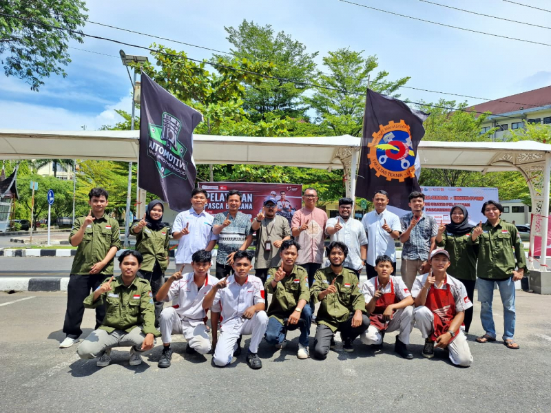 UNP Gelar Service Gratis Pascabencana untuk Kendaraan Roda Dua ...