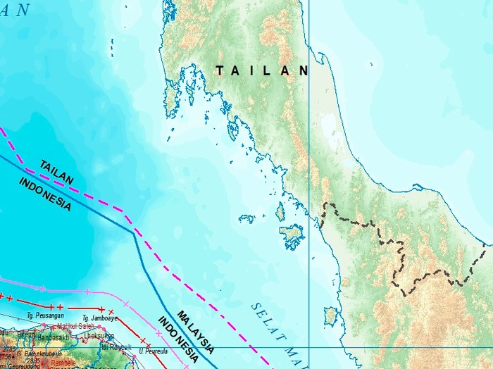 Kontroversi Peta Indonesia: Nama “Thailand” diubah jadi “Tailan ...